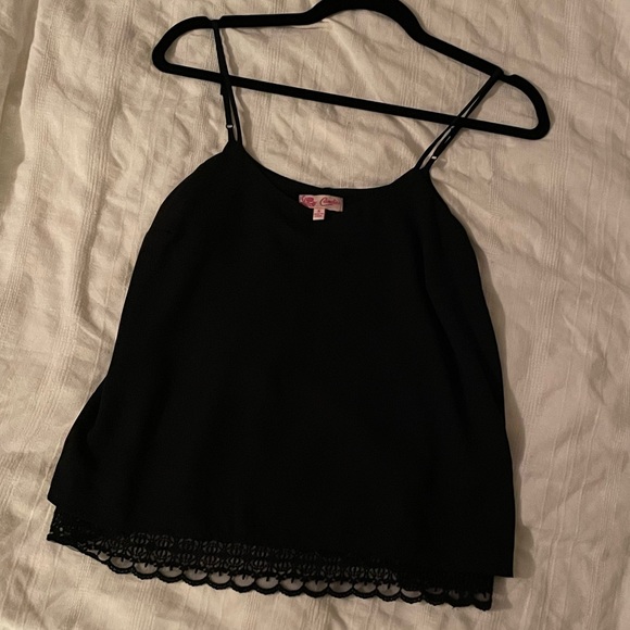 Candie's | Tops | Candies Black Tank Top | Poshmark